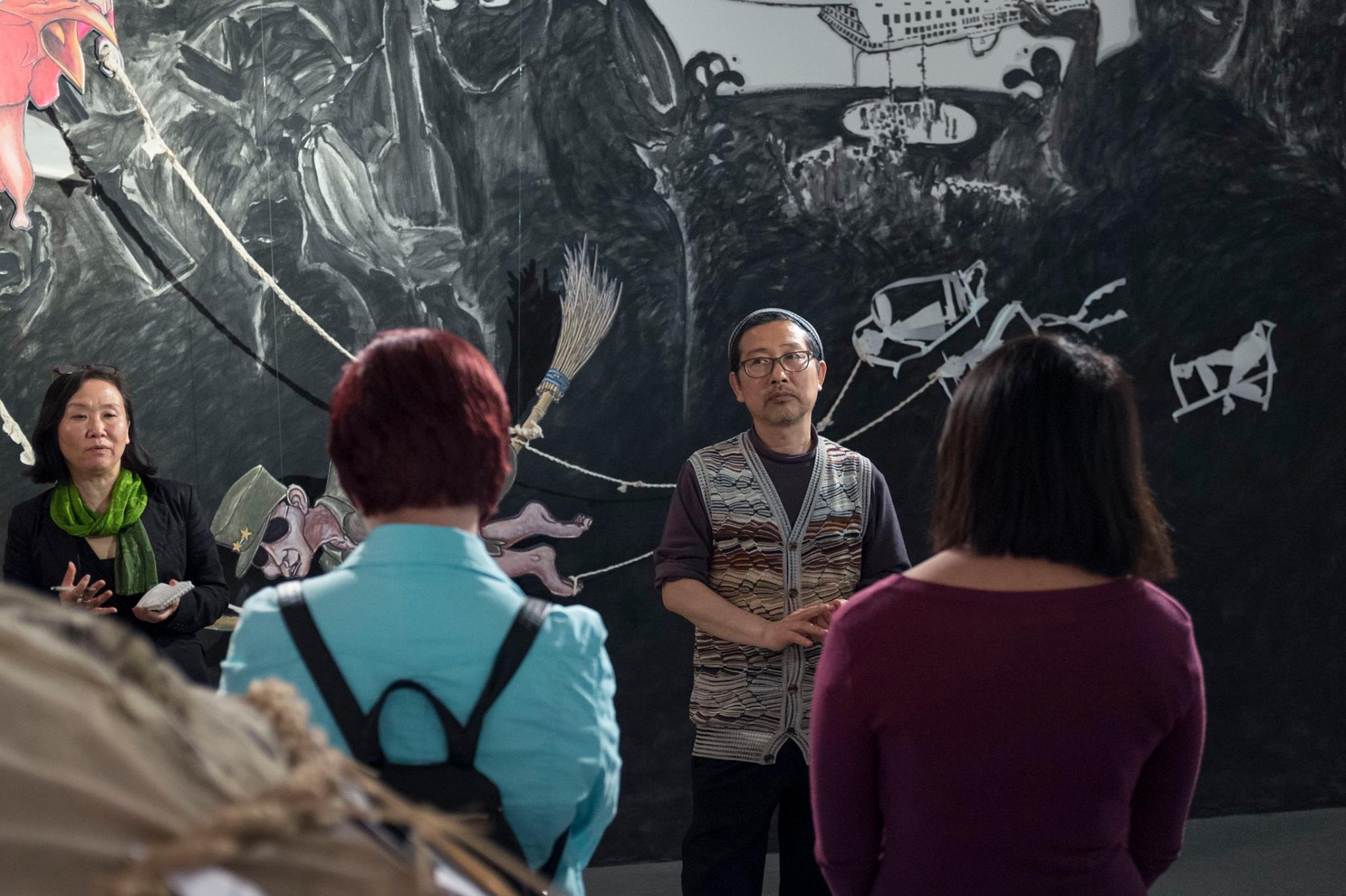 Bericht zur Ausstellung "Verbotene Bilder" – Korea Verband